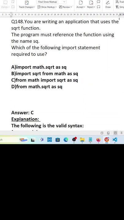 Python certification exam Question-148#shorts #shortsfeed #python #coding #shortvideo# ...