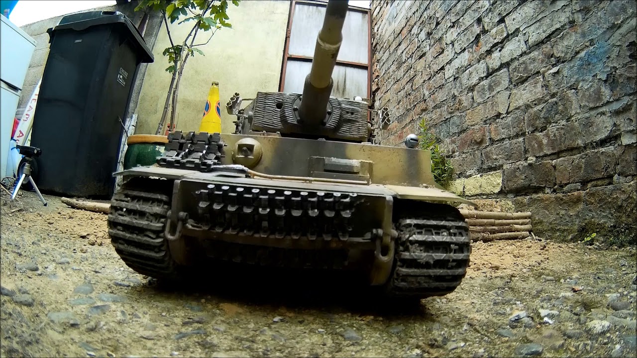 Tiger Tank Trench Breach - YouTube