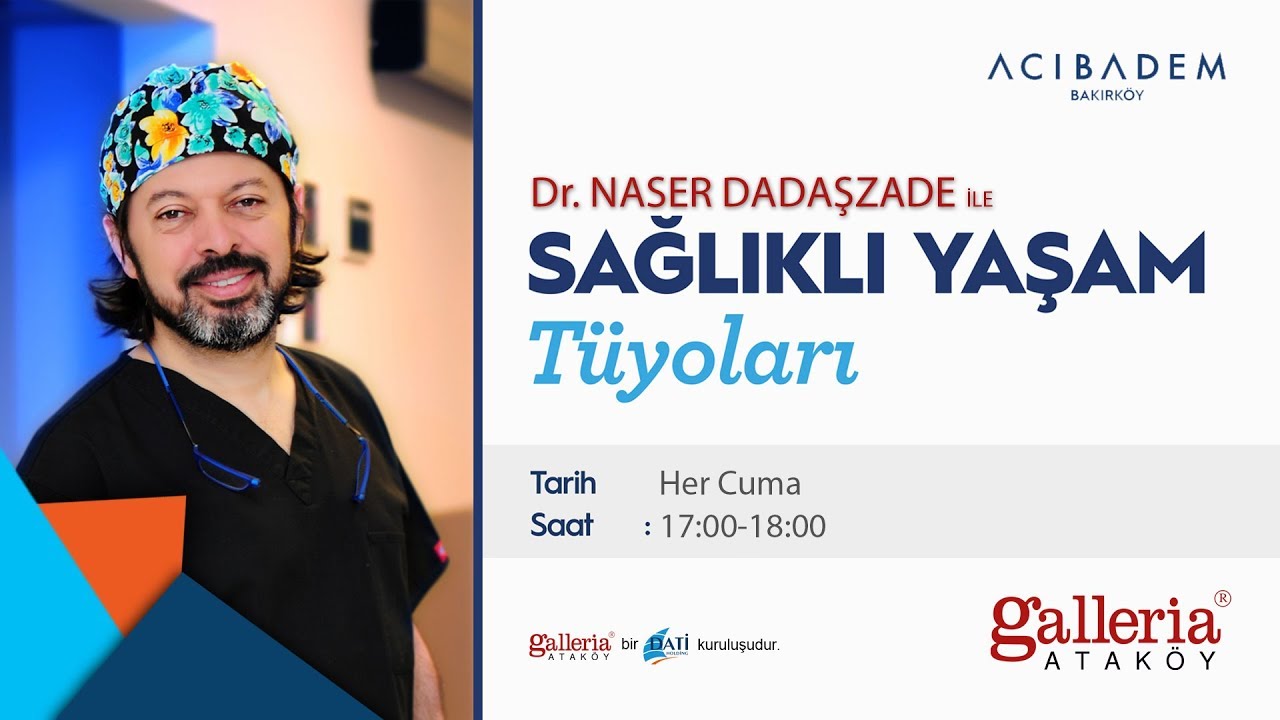 Sağlıklı Yaşam Tüyoları'nda ilk konuk Prof. Dr. Cihan Uras - YouTube