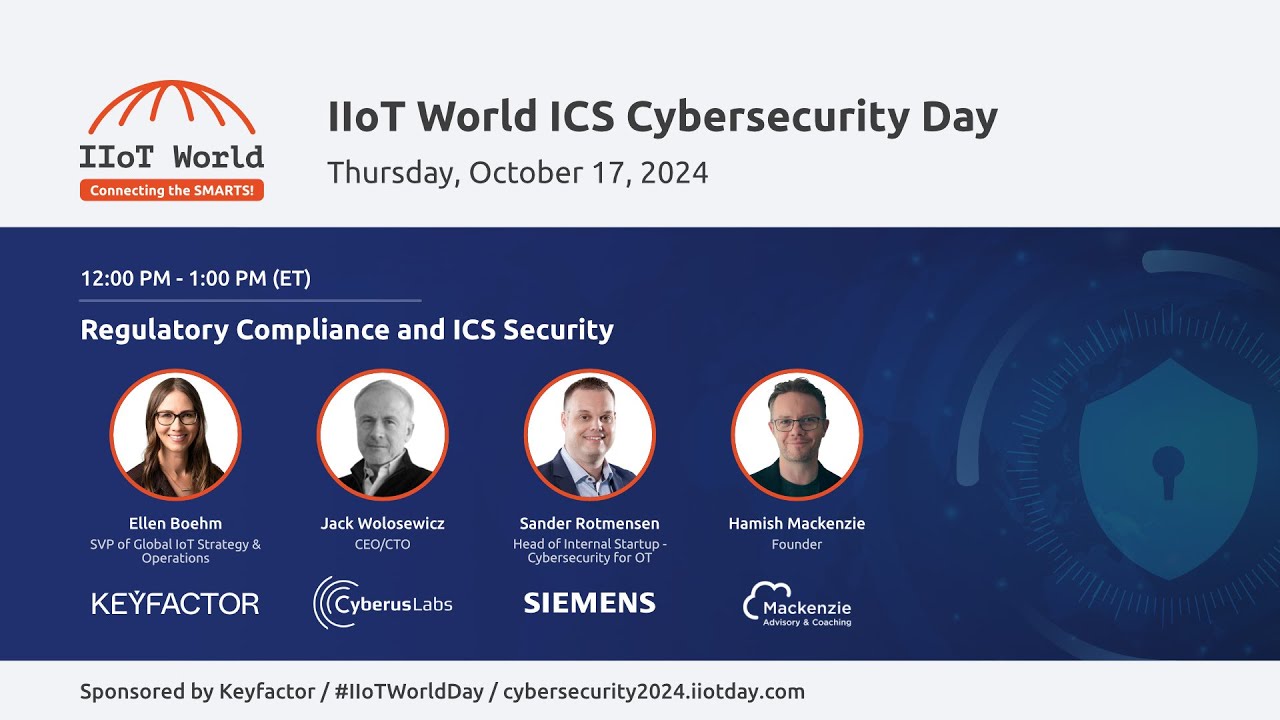 Regulatory Compliance and ICS Security - YouTube