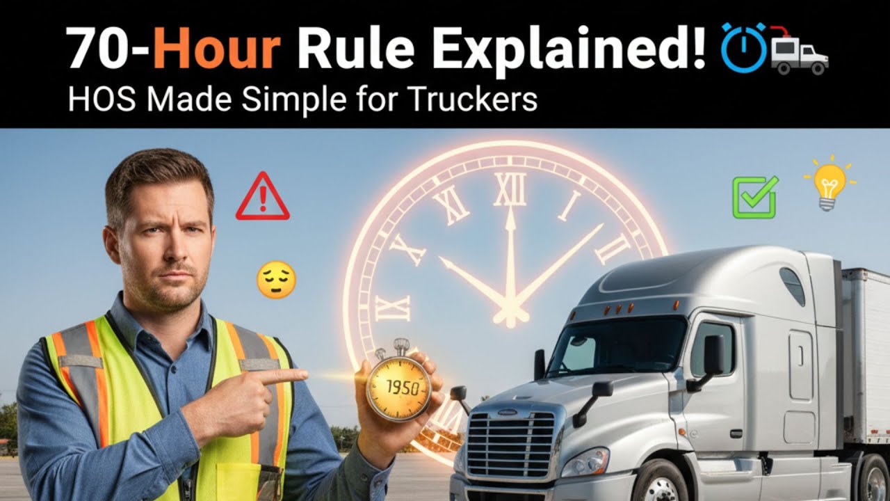 70-Hour Rule Explained | HOS Made Simple for Truckers - YouTube