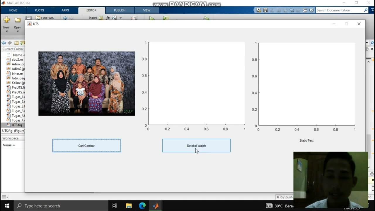 Pendeteksi Wajah Dengan Metode Viola Jones - YouTube