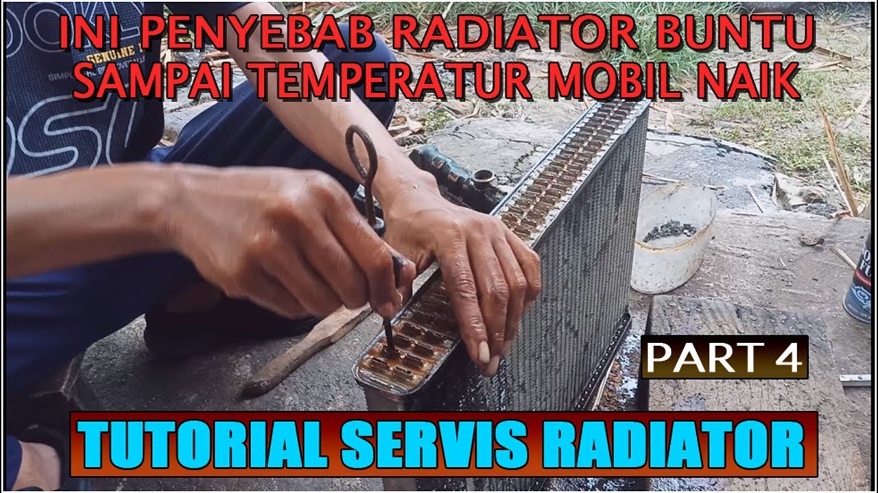 Cara servis radiator yang mudah di pelajari PART 4 - YouTube