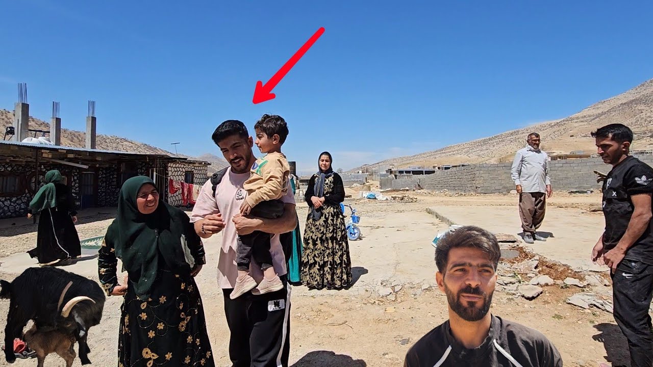 Behnam's beautiful and heartwarming meeting with Zahra's nomadic family ...