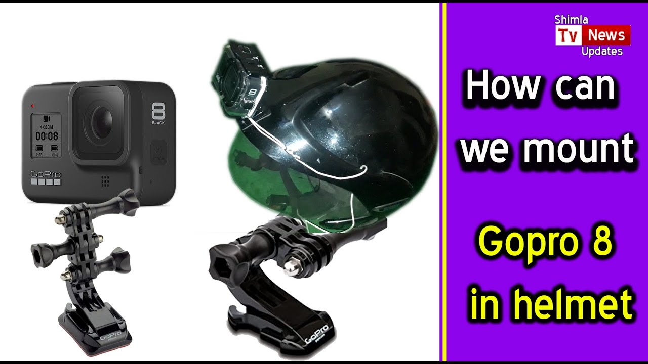 Gopro hero 8 black helmet mount uses 2020 - YouTube