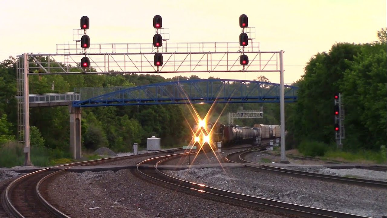 NS 14Q with NS 9741 and NS 4475 at Lafayette Junction in Lafayette ...