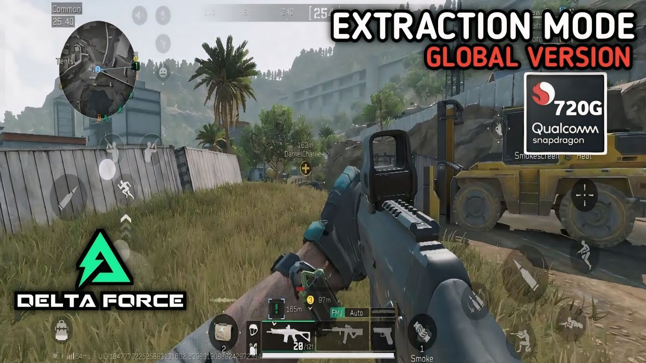 Delta Force Mobile Global Version | Extraction Mode HD Graphics - YouTube