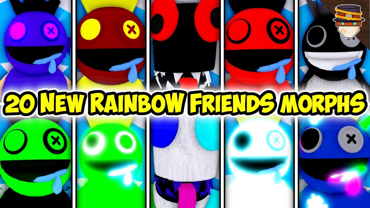 [UPDATE] How to get ALL 20 RAINBOW FRIENDS MORPHS in Rainbow Friends ...