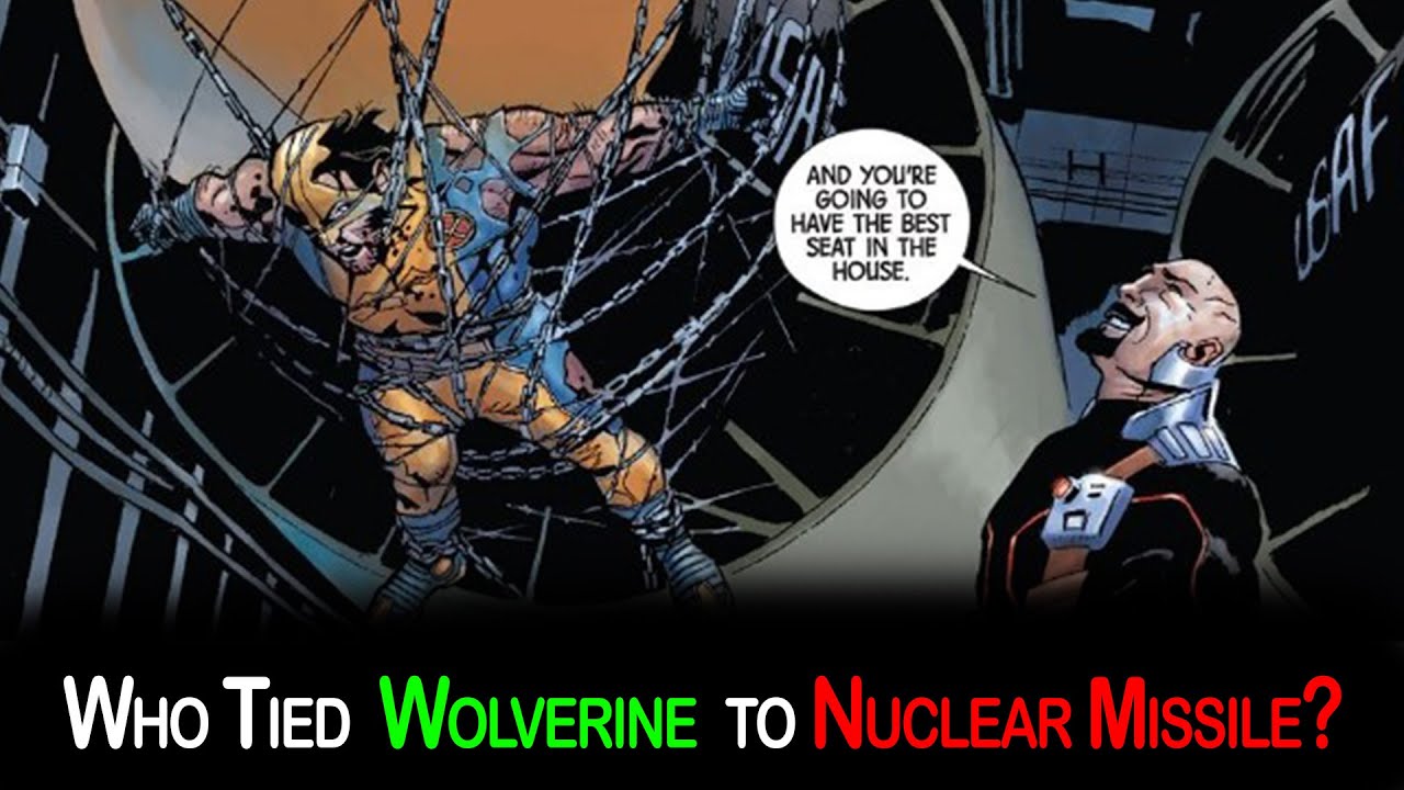 Wolverine Stops a Nuclear Warhead Attack During Fear Itself! - YouTube