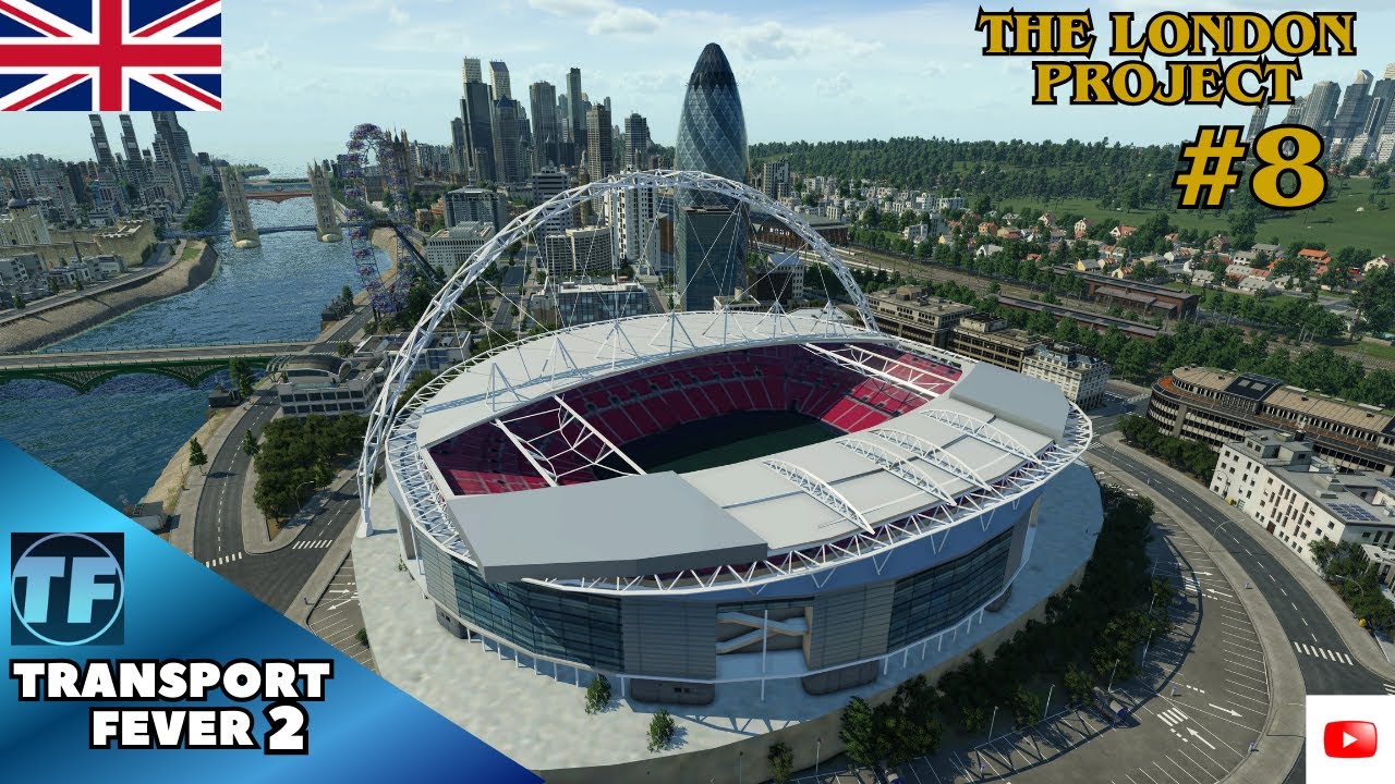 Building Wembley Stadium | Part 8 | The London Project | Transport ...