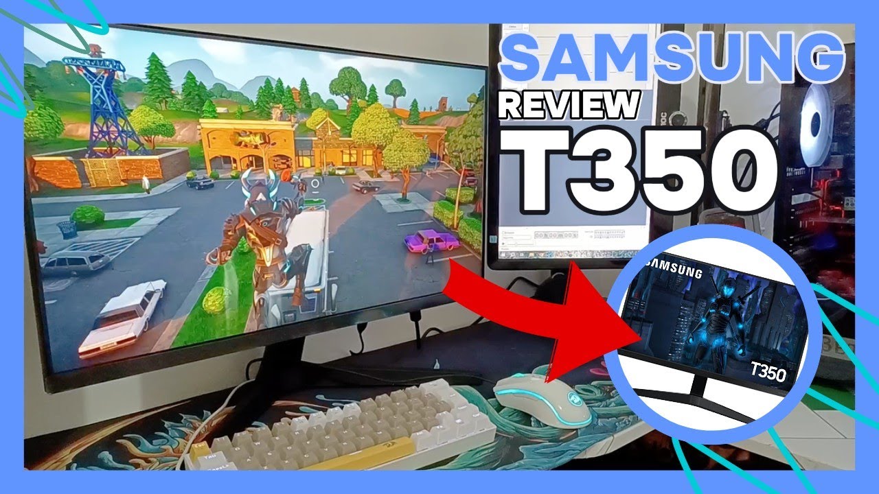 Descubra o Melhor Monitor para Jogos e Edição com 75Hz: Samsung T350 ...