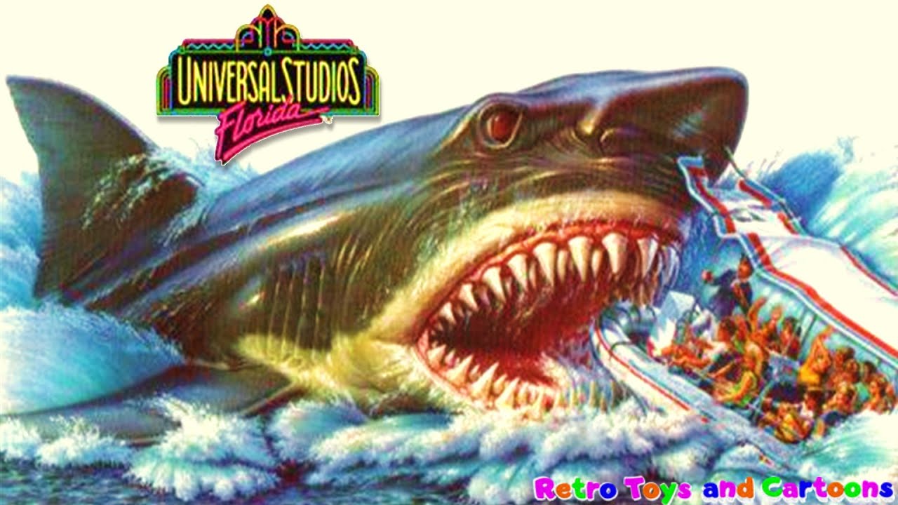 Jaws the Ride Universal Studios Florida Commercial Retro Toys and ...