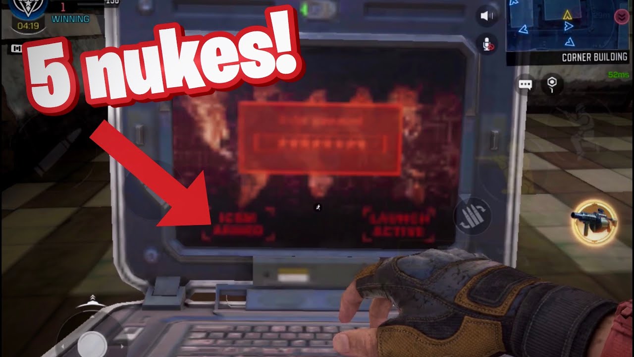 Getting 5 nukes in one game(public match) | cod mobile - YouTube
