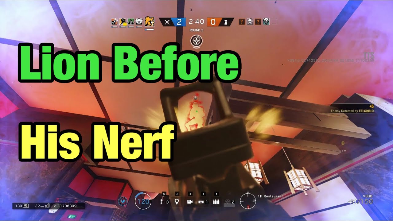 Lion Before His Nerf - Rainbow Six Siege - YouTube