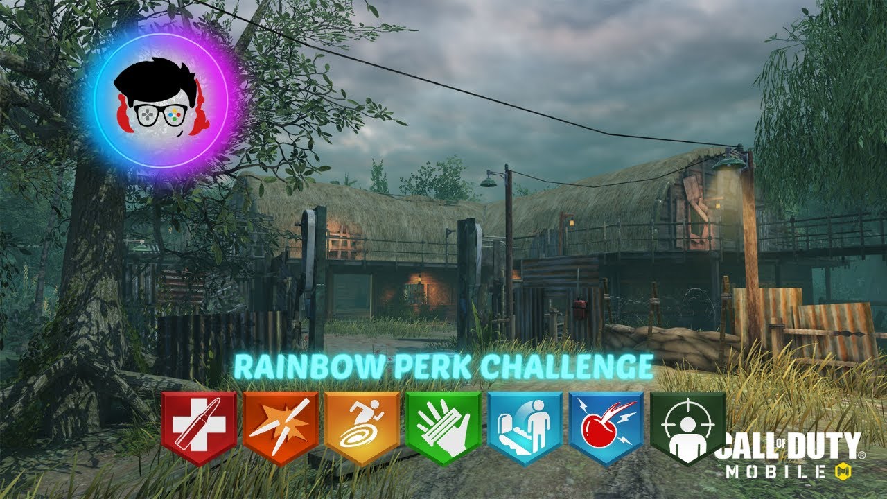 Rainbow Perk Challenge en Shi No Numa | Call of Duty Mobile Zombies ...