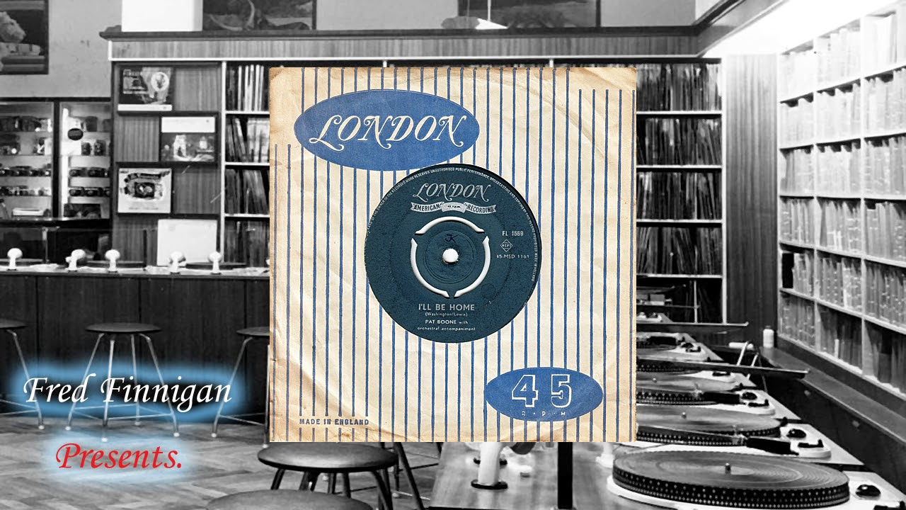 Pat Boone - I'll Be Home(1956) - YouTube