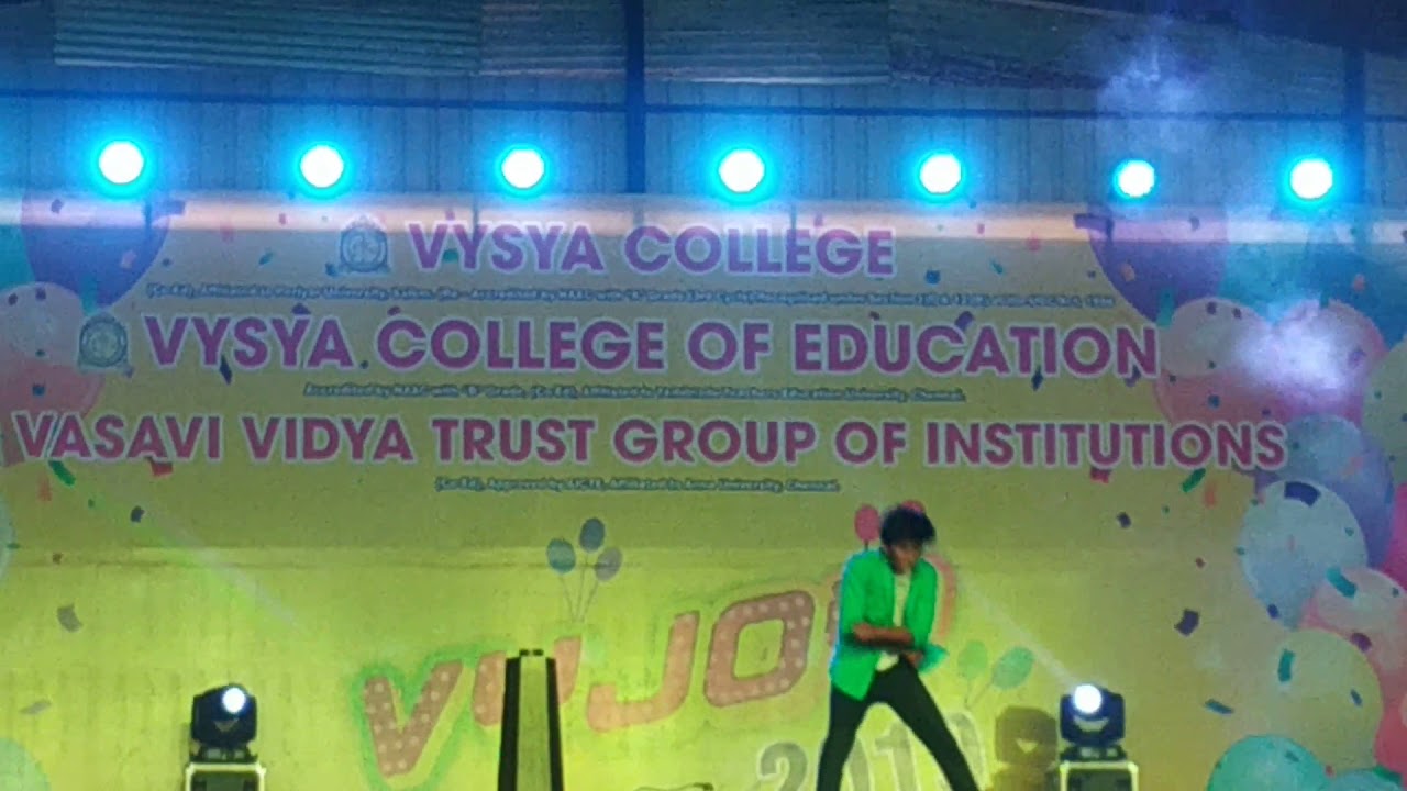 Vysya college annual day 2019 - YouTube