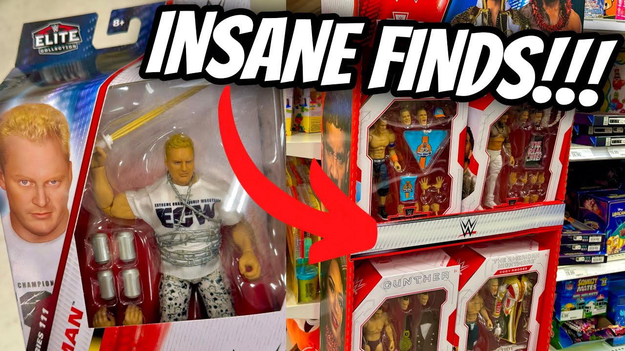 The MOST LOADED Store on WWE ACTION FIGURE Hunt at Target **NEW FINDS ...