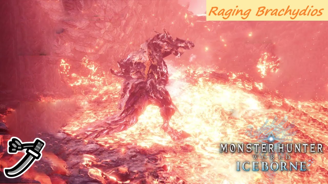 Monster Hunter World Iceborne : Raging Brachydios - YouTube