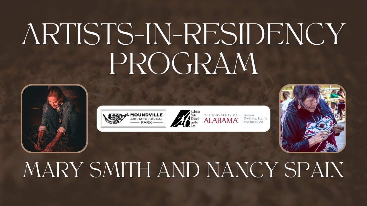 Moundville Archaeological Park's Artists-in-Residency Program - YouTube