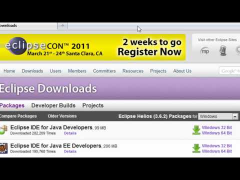 Java Programming 36 Setting up Servlets in Eclipse - YouTube
