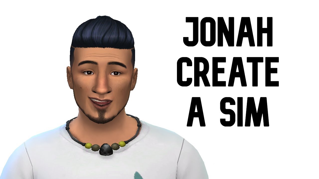 Making JONAH from TOMB RAIDER in Create a Sim | The Sims 4 + Sim ...