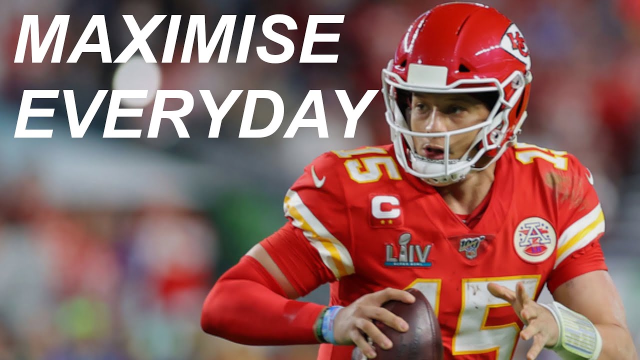 Maximise Everyday | Patrick Mahomes Motivational Speech (Patrick ...