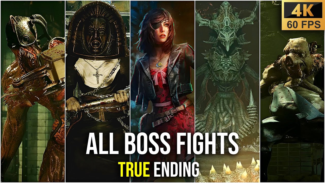 TORMENTED SOULS 2 All BOSS Fights & Monsters + TRUE ENDING (4K60fps ...