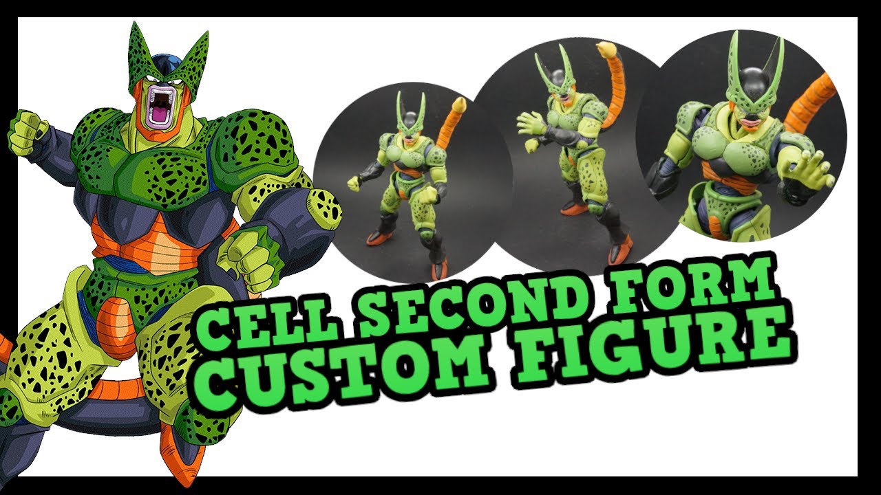 ASÍ LO HICE - Cell Segunda Forma Custom ( Figure Rise Standard ) - YouTube