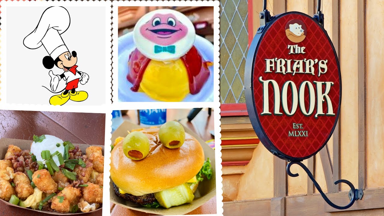 Lunch at Friar's Nook🏰Mr. Toad's Food😋Disney’s Magic Kingdom🎠 - YouTube