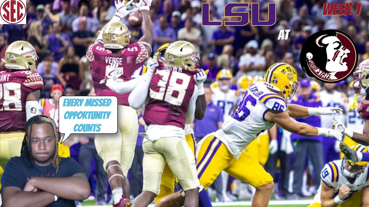 #5 LSU vs #8 Florida State Highlights | 2023 College Football ...