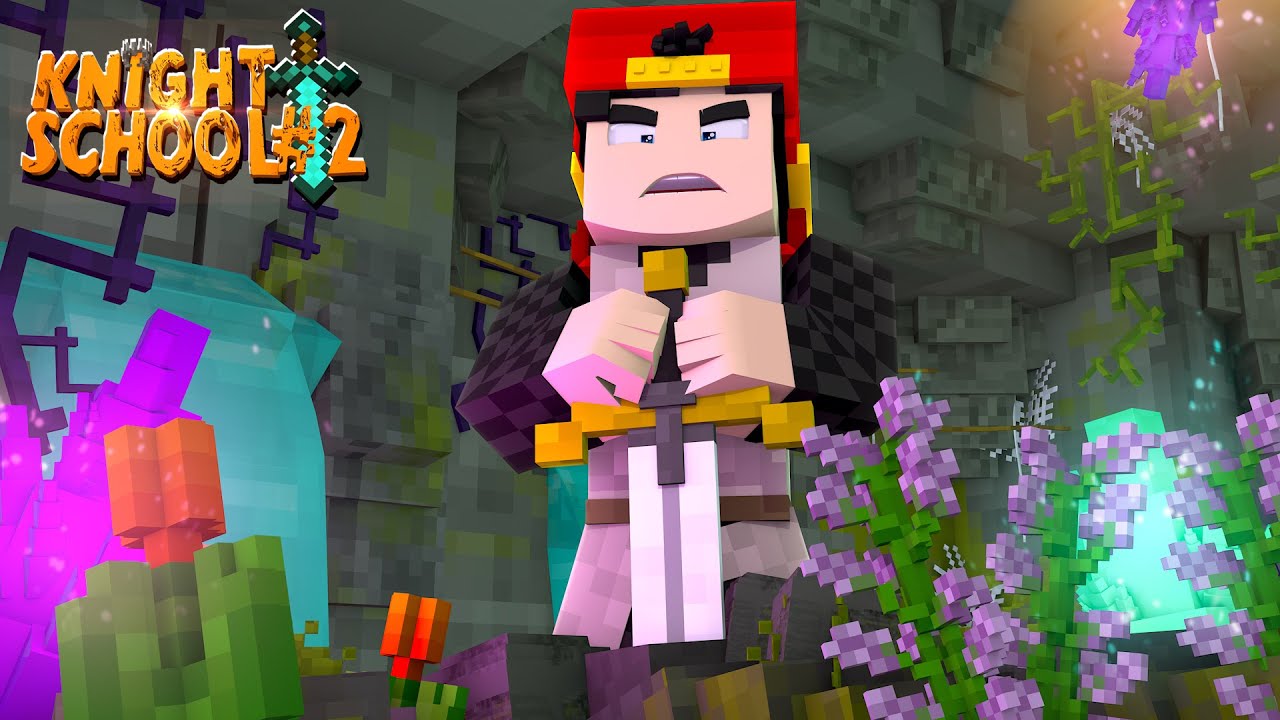 Minecraft Knight School #2 - GETTING THE LEGENDARY KNIGHT SWORD! - YouTube