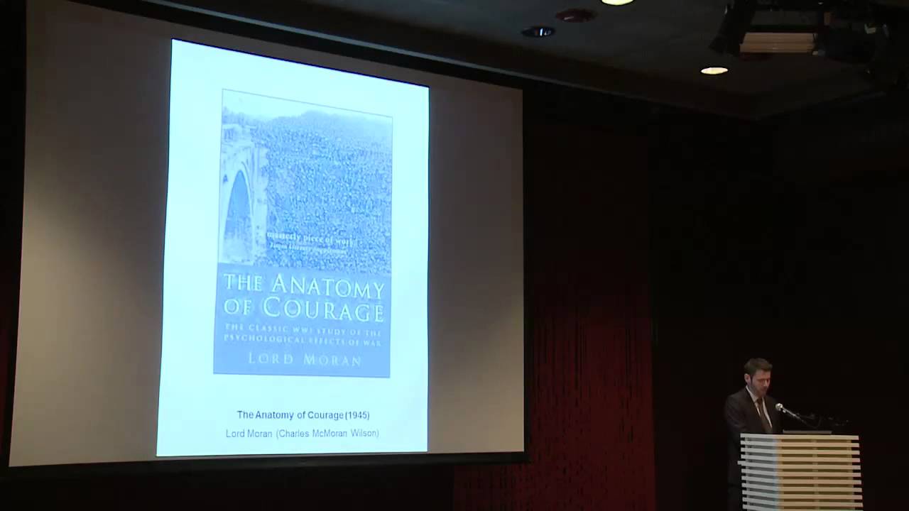 Edward Madigan - The Experience of Combat: Courage and Cowardice - YouTube