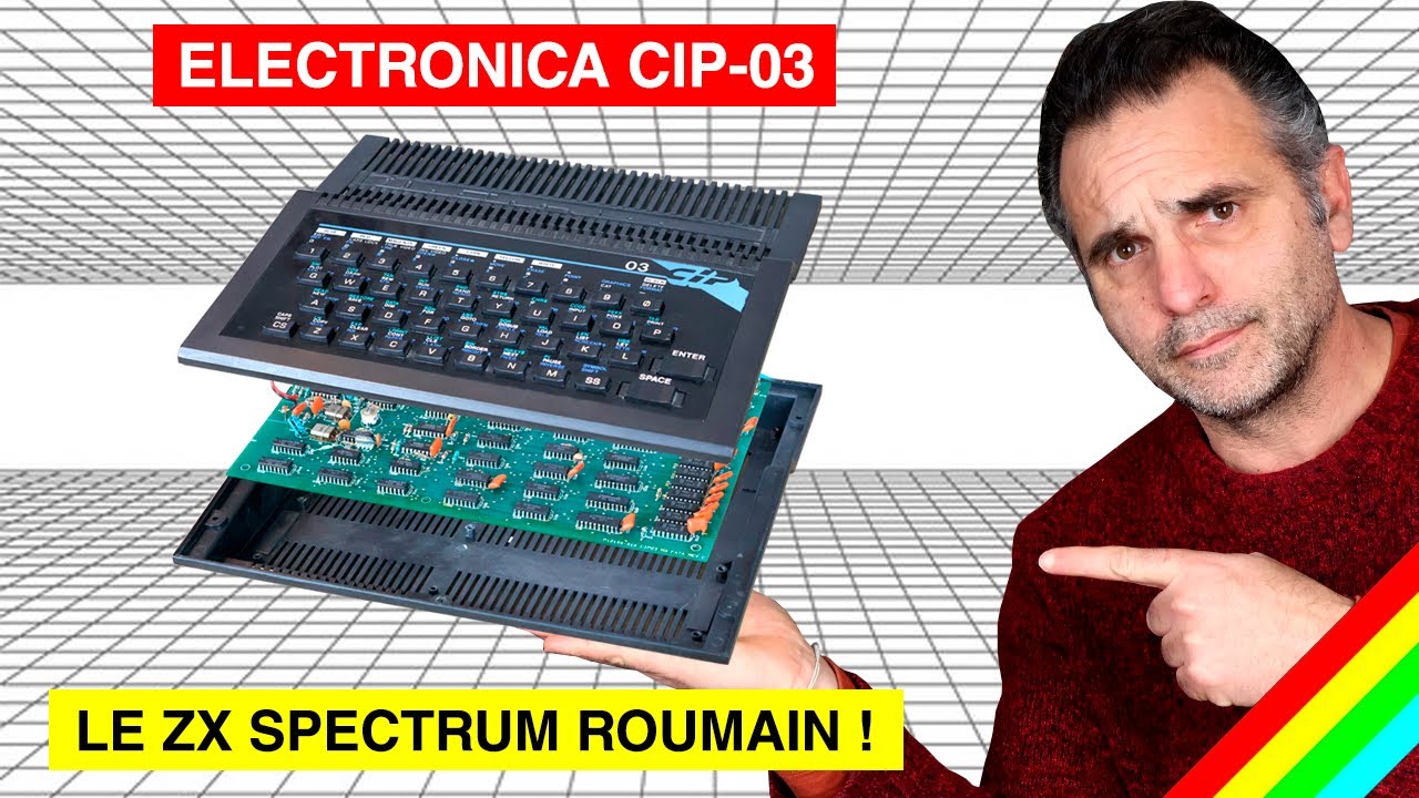 Electronica CIP-03 - Le ZX Spectrum Roumain ! - YouTube