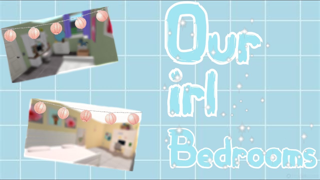 our irl rooms in Roblox Bloxburg - YouTube