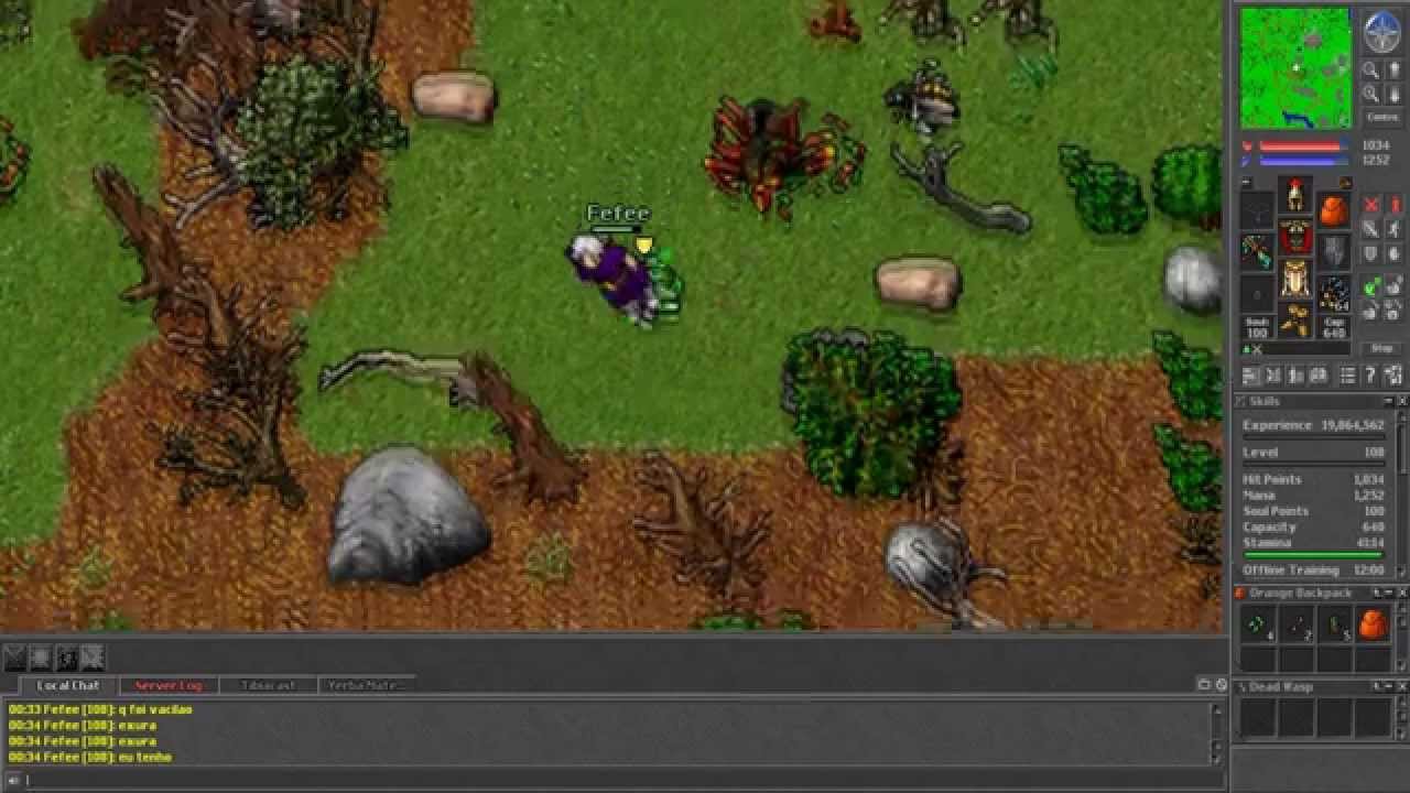 Tibia Hunt #5 - Hunt em POH - YouTube