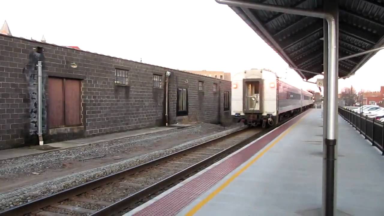 Amtrak 73 NCDOT 1792 Durham, NC 1/26/2010 - YouTube