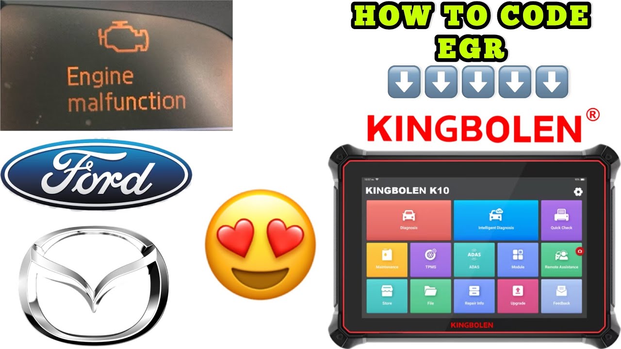 Ford Mazda Diesel P0401 How To Code EGR Using The Latest & Best ...
