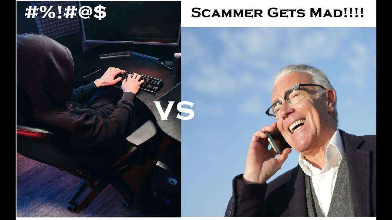 Trolling of Phone Scammer ! He Gets MAD and Irritated !!! Funny! - YouTube