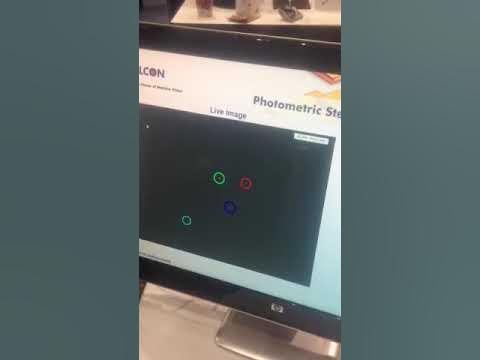 MVTec HALCON performing 3D Photometric Stereo Application - Single camera - YouTube