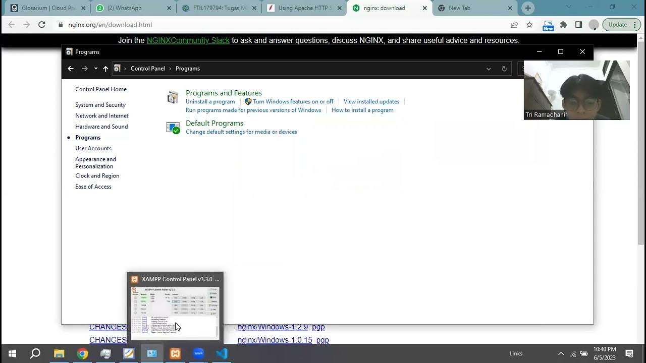 Instalasi Webserver Apache, Nginx, dan IIS - YouTube