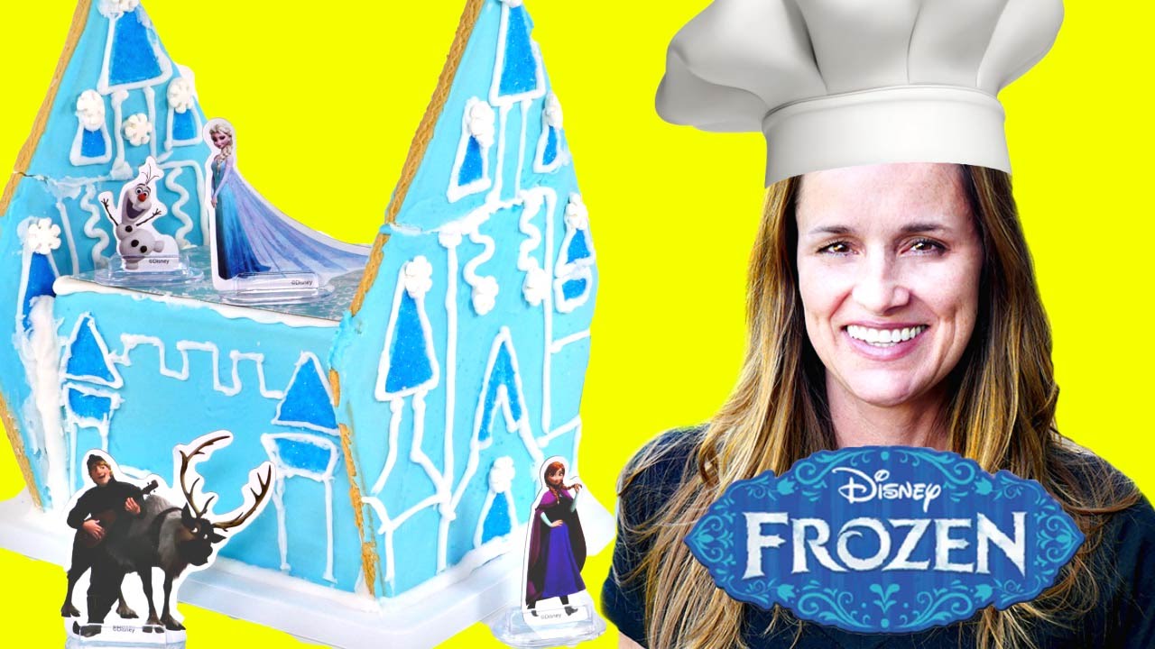 FROZEN GINGERBREAD HOUSE - - - Disney Frozen Sugar Cookie Castle Craft ...