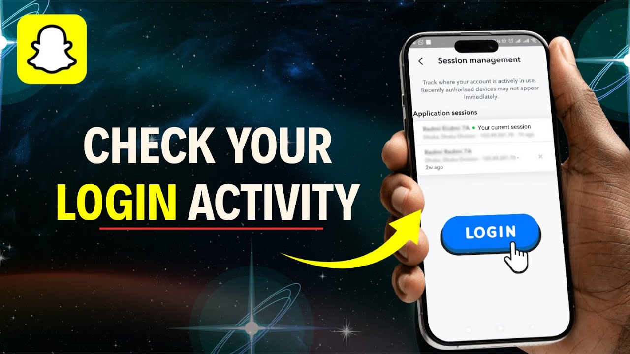 How to Check Login Activity on Snapchat (Android) | See Your Login ...