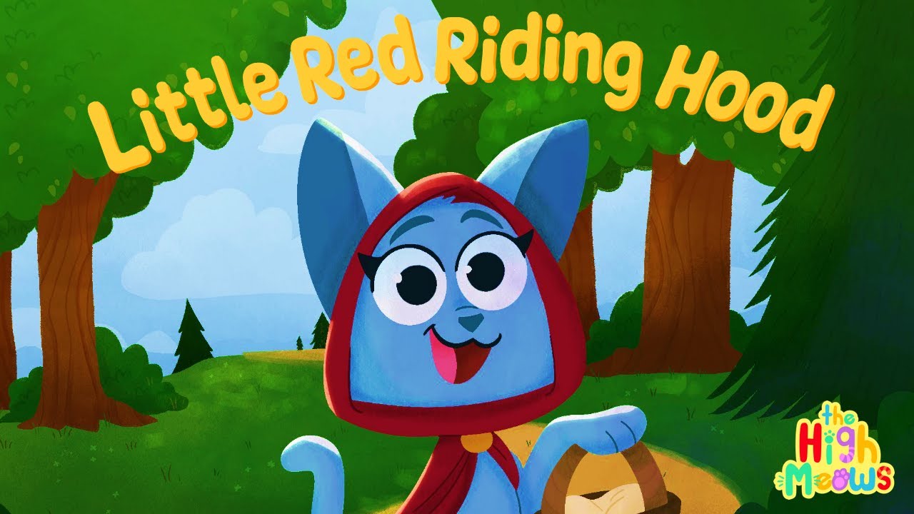 Walter the Cat Reads Little Red Riding Hood 🐺📕 | Classic Fairy Tale for ...