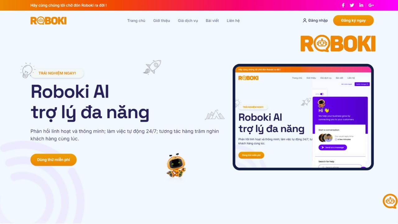 ROBOKI - AI Chatbot Việt có thực sự "sánh ngang" ChatGPT ? Review 5 tính năng SIÊU KHỦNG - Phần ...