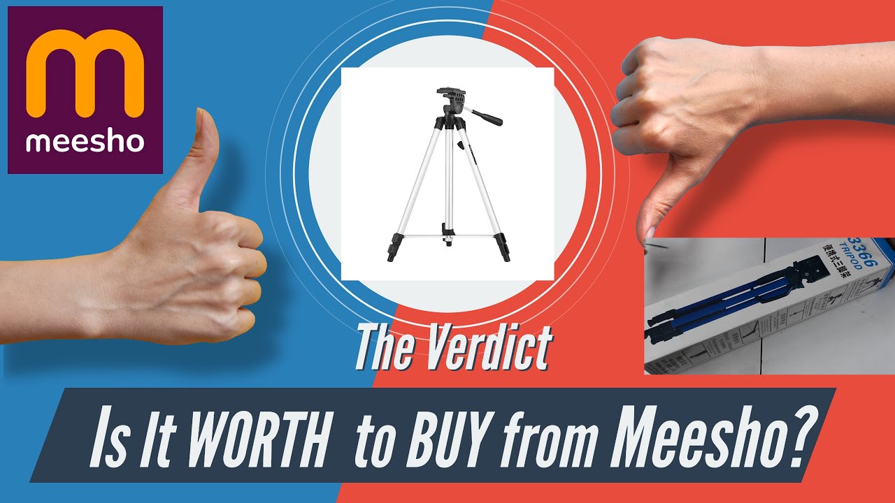 Bought Tripod from Meesho | Product Review - YouTube