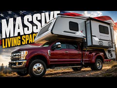 5 Largest Truck Campers Made in America | Up to 21 Ft Long