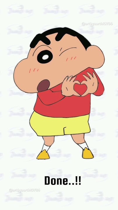 Shinchan Drawing Step by Step Tutorial 🪄 Easy Cartoon drawings 🧸 Comment what do we draw next ...