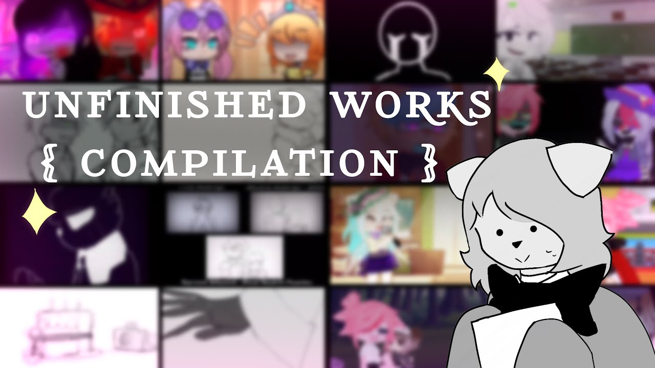 A Compilation of (almost) ALL MY UNFINISHED PROJECTS - YouTube