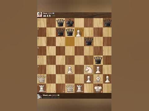 I DEFEATED chess.com bot Oscar who has 15 Queens #chess #chessgame - YouTube